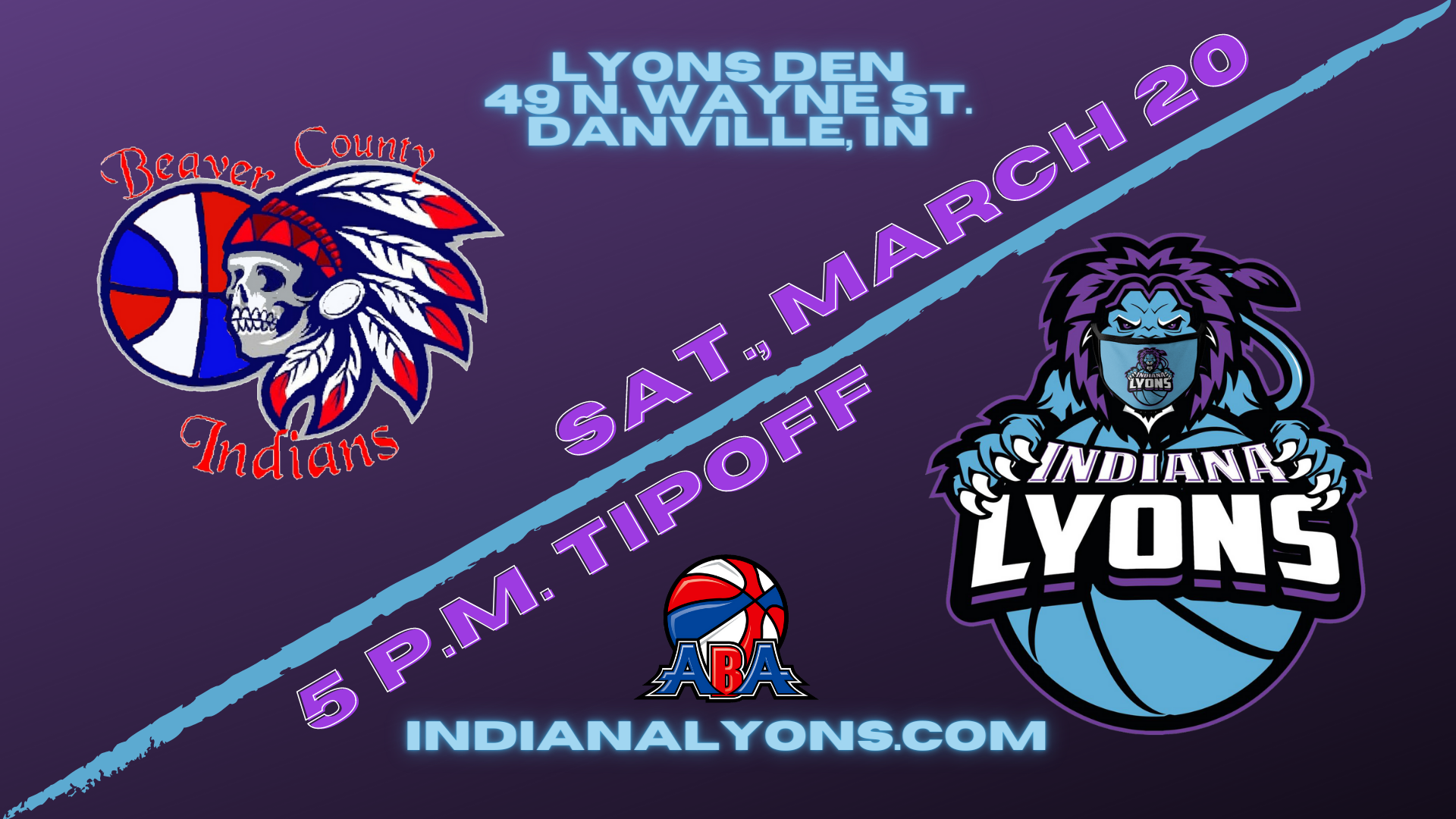 Changes to March Schedule, More Home Games - Indiana Lyons